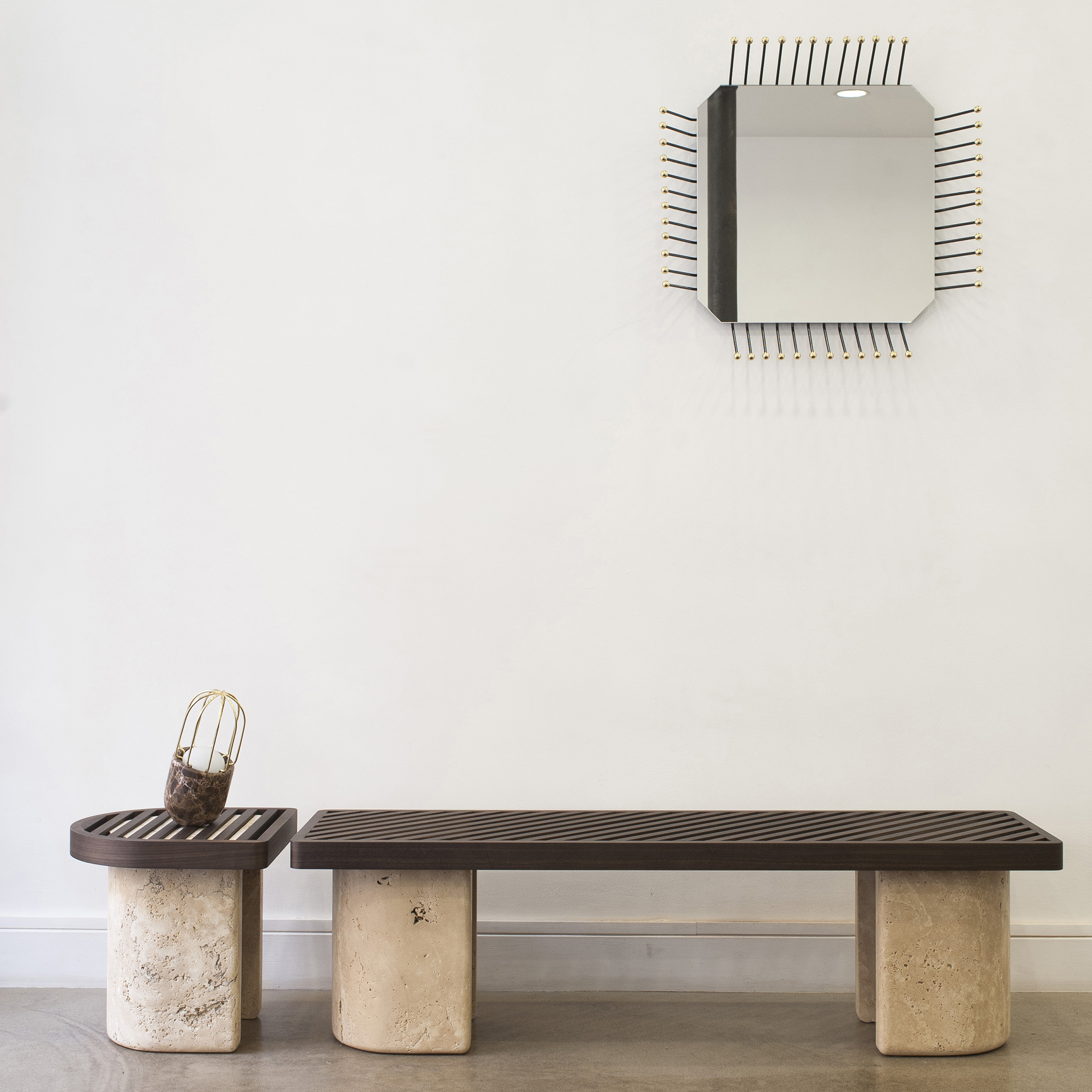TRACKS BENCH & STOOL - Ormond Editions