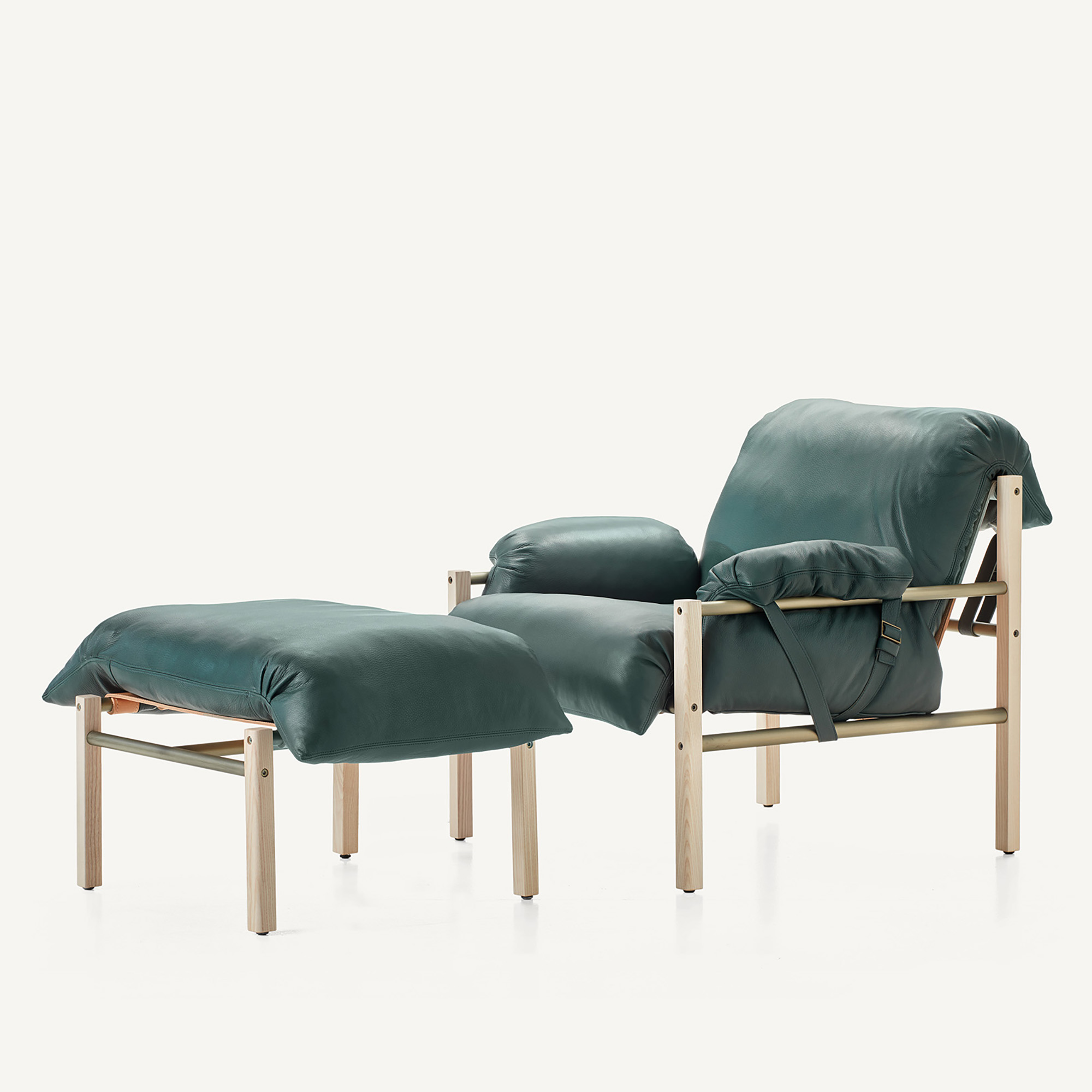 SLING LOUNGE AND OTTOMAN - Ormond Editions