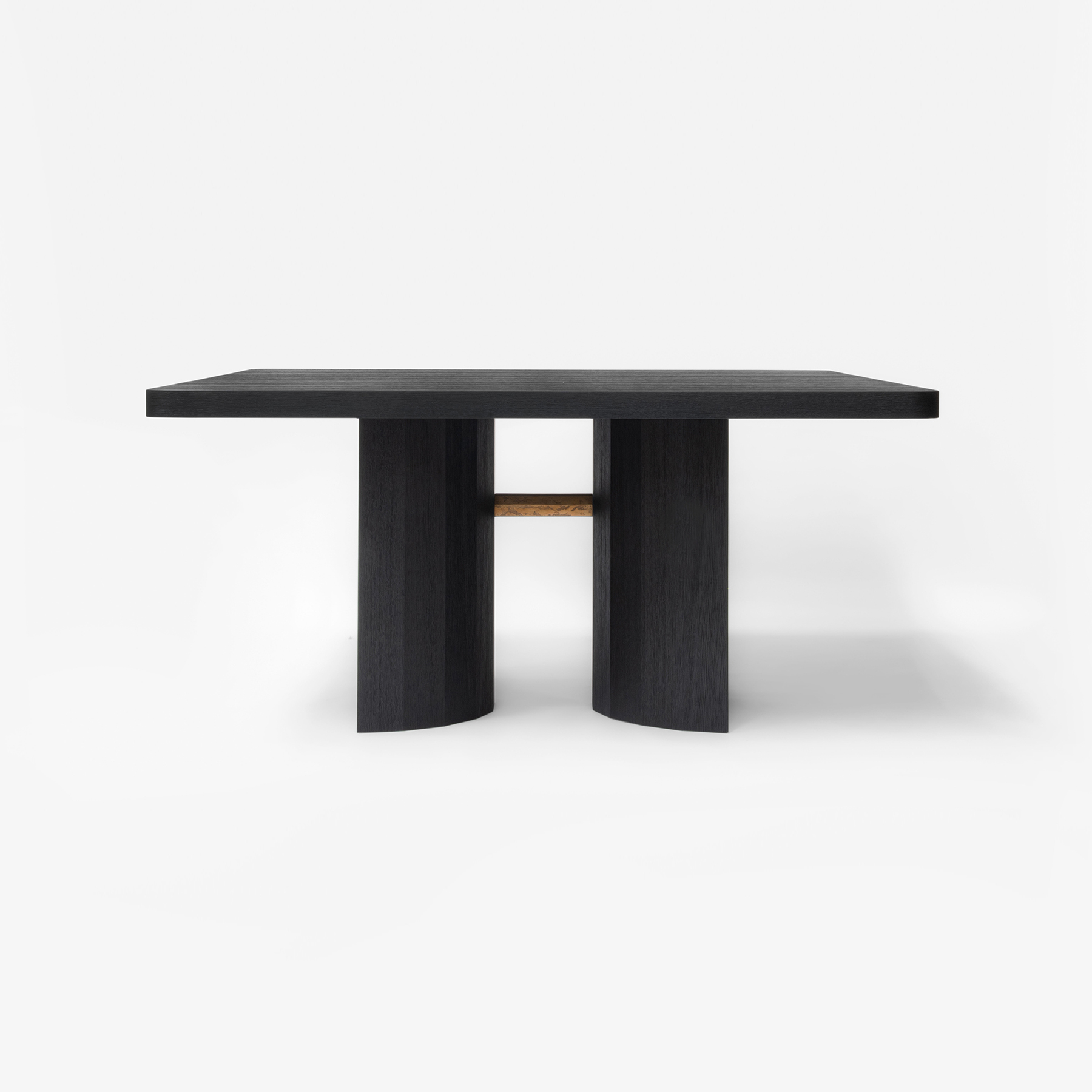 TABLE CARRÉE ROMANE BOIS - Ormond Editions